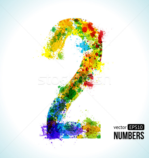 number2,number1,number缩写_大山谷图库