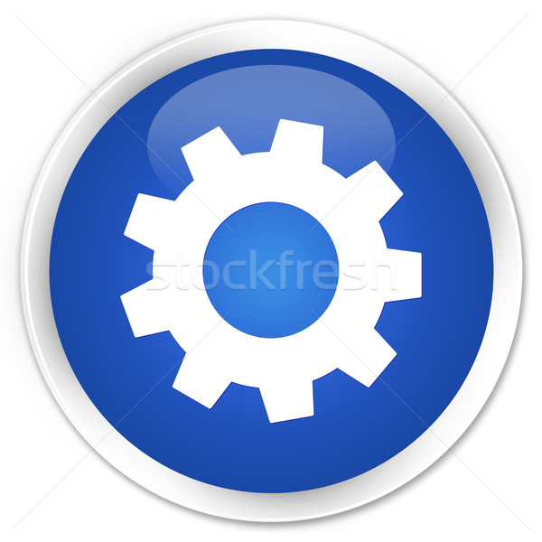 Settings Icon Blue