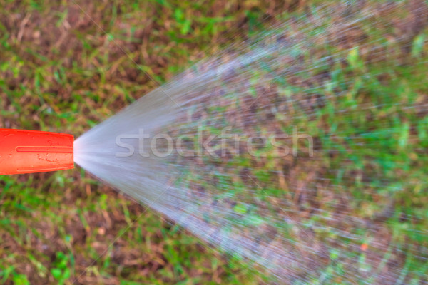 Stream Of Water From Hose