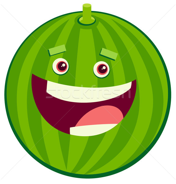 Watermelon Cartoon Characters
