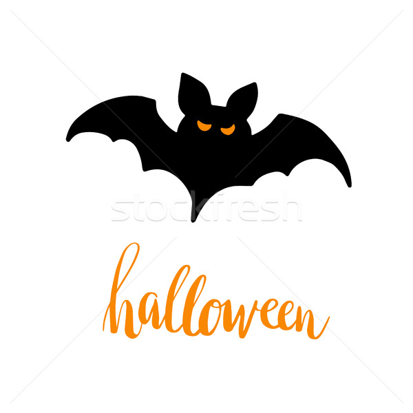 halloween bat vector