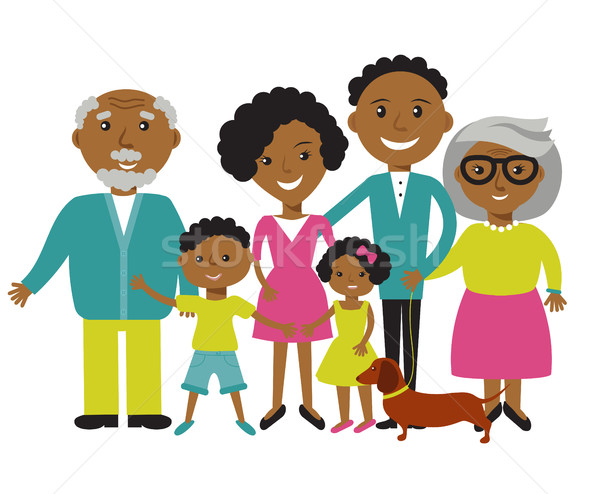african american extended family